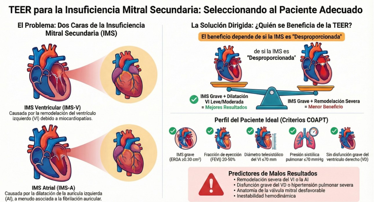 Reparación mitral percutánea borde a borde en la insuficiencia mitral ...