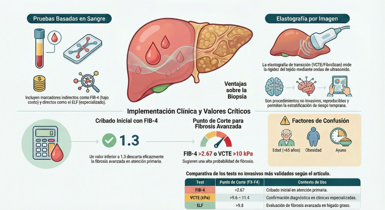 Cribado de fibrosis avanzada en pacientes con riesgo cardiometabólico ...